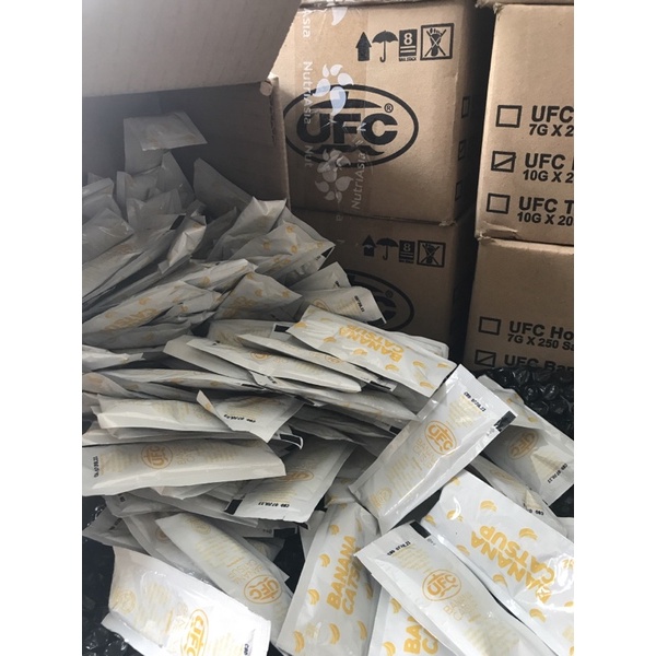 UFC BANANA CATSUP 10g x 200pcs sachet to go/SOLD PER BOX | Shopee ...