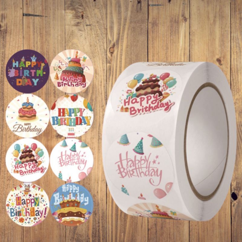 Happybirthday Stickers/Happy Birthday Stickers/Retail Seal Stickers ...