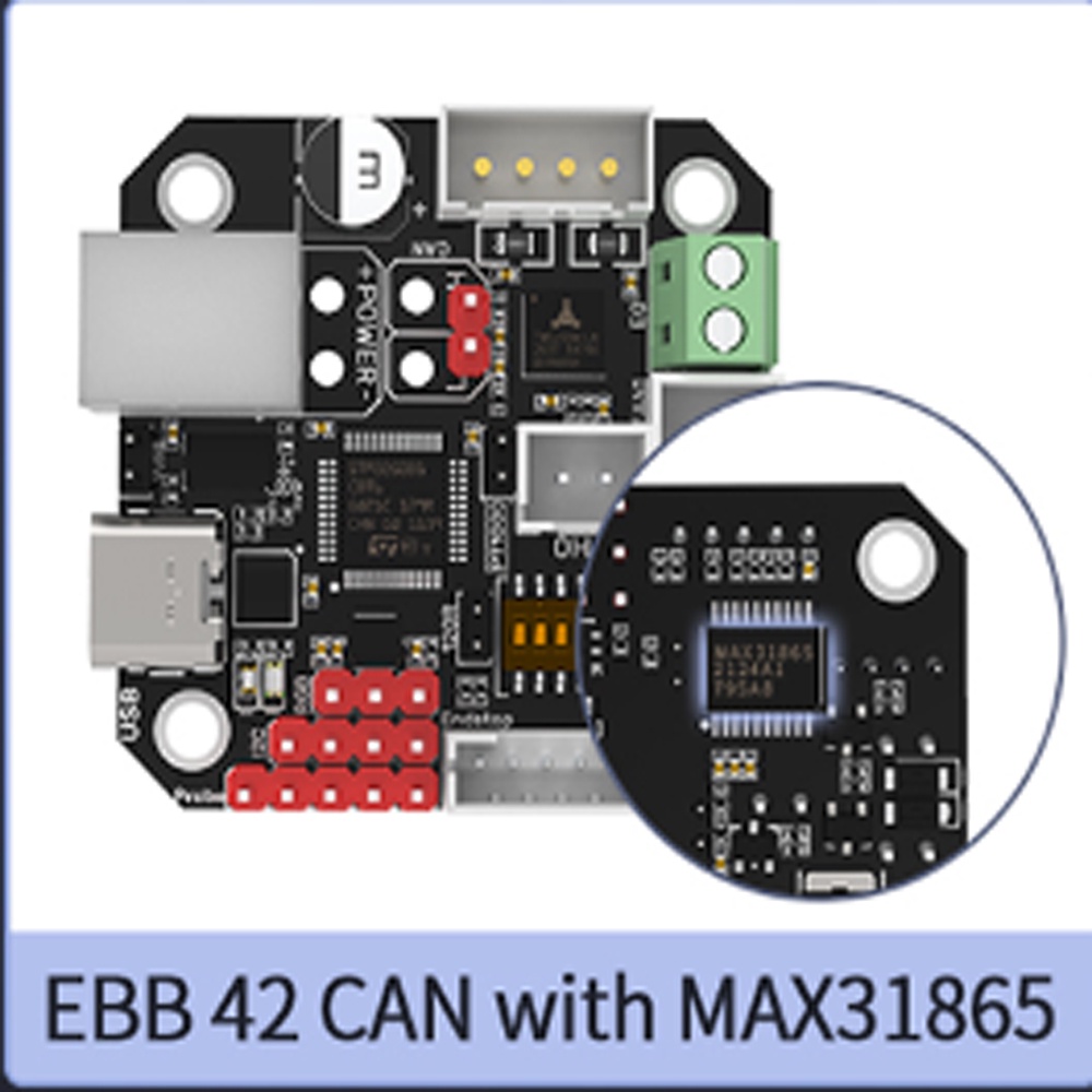 BIGTREETECH EBB36 EBB42 CAN Onboard TMC2209 Driver MAX31865 ADXL345 Accelerometer For Extruder ...