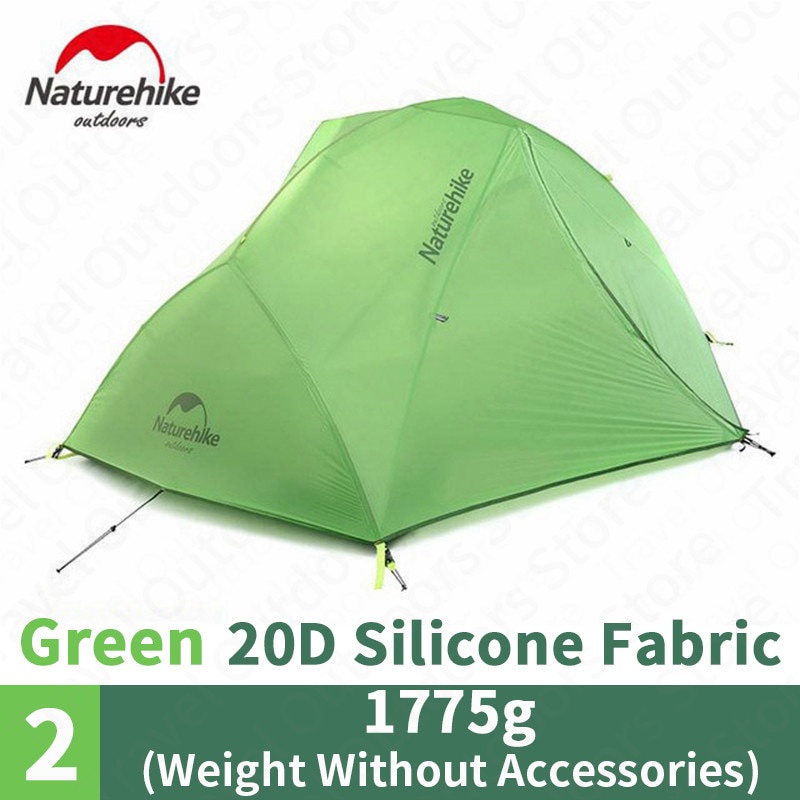 Naturehike STAR River 2 Series Ultralight 2 Person Upgraded Waterproof Camping Ultralight Tent ...