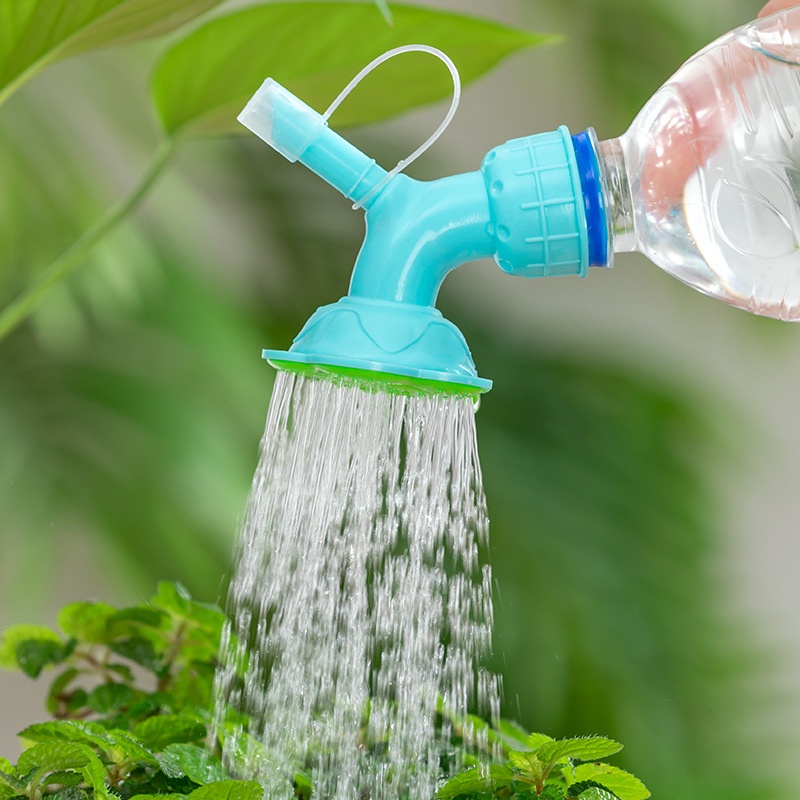 LHK 1pc Bottle Cup Sprinkler Double Head Water Bottle Sprinkler 2-in-1 ...