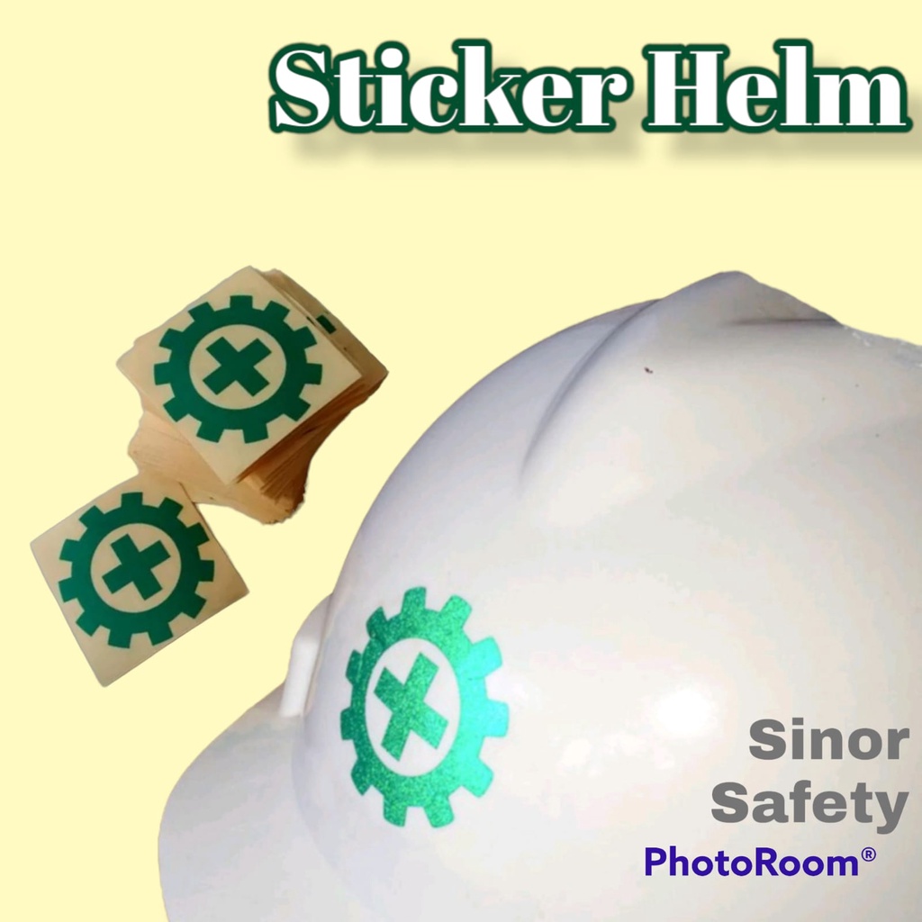 Cutting STICKER K3 SAFETY 01 Work SAFETY Helmet STICKER | Shopee ...