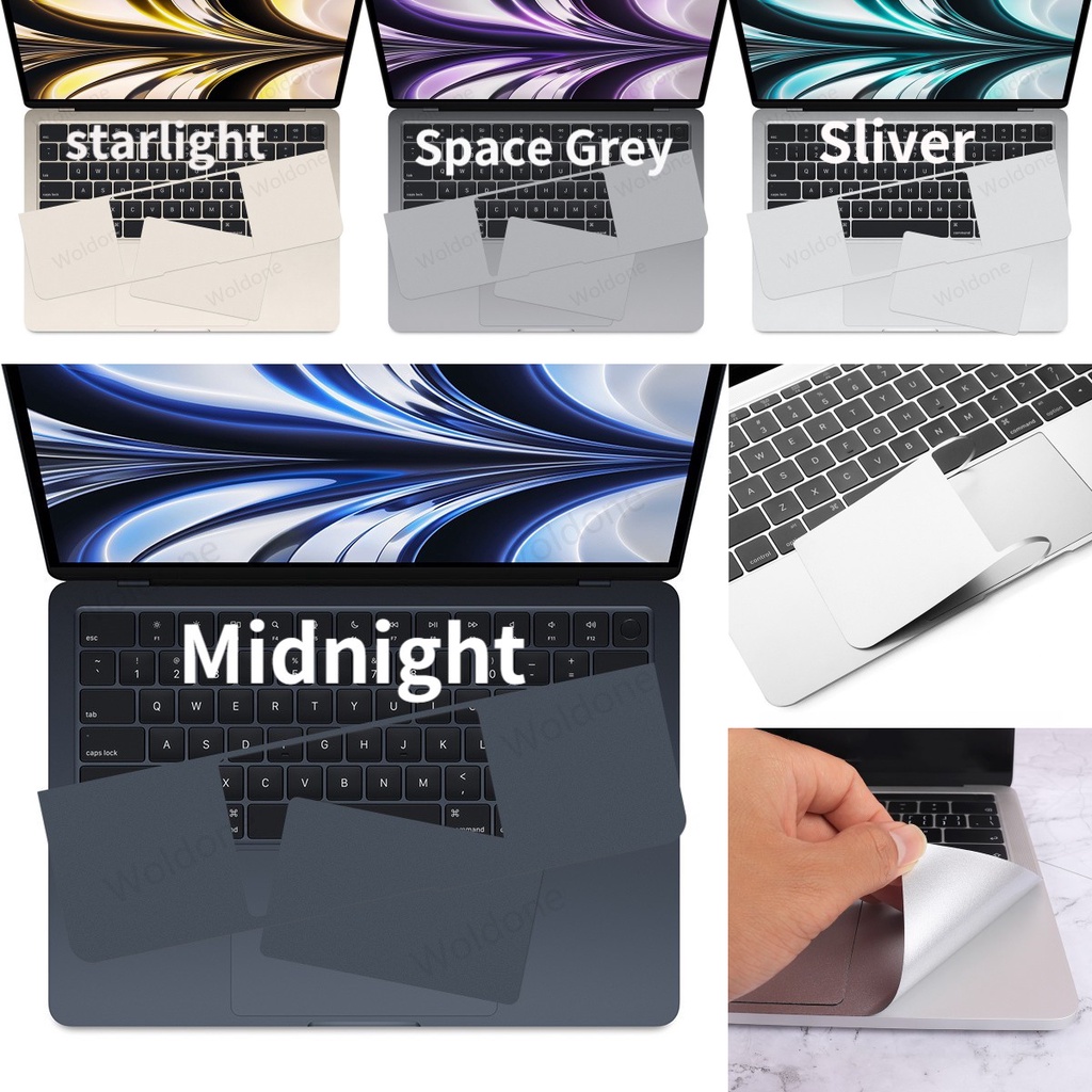 Official Primary Color Half plam cover for Macbook Air M2 A2681 2022 13 ...