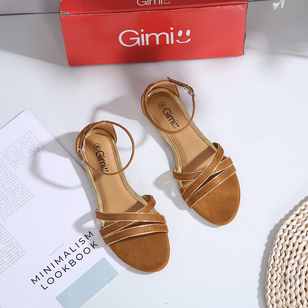 【AhSin】sandals women Ladies casual Korean version of the trend flat ...