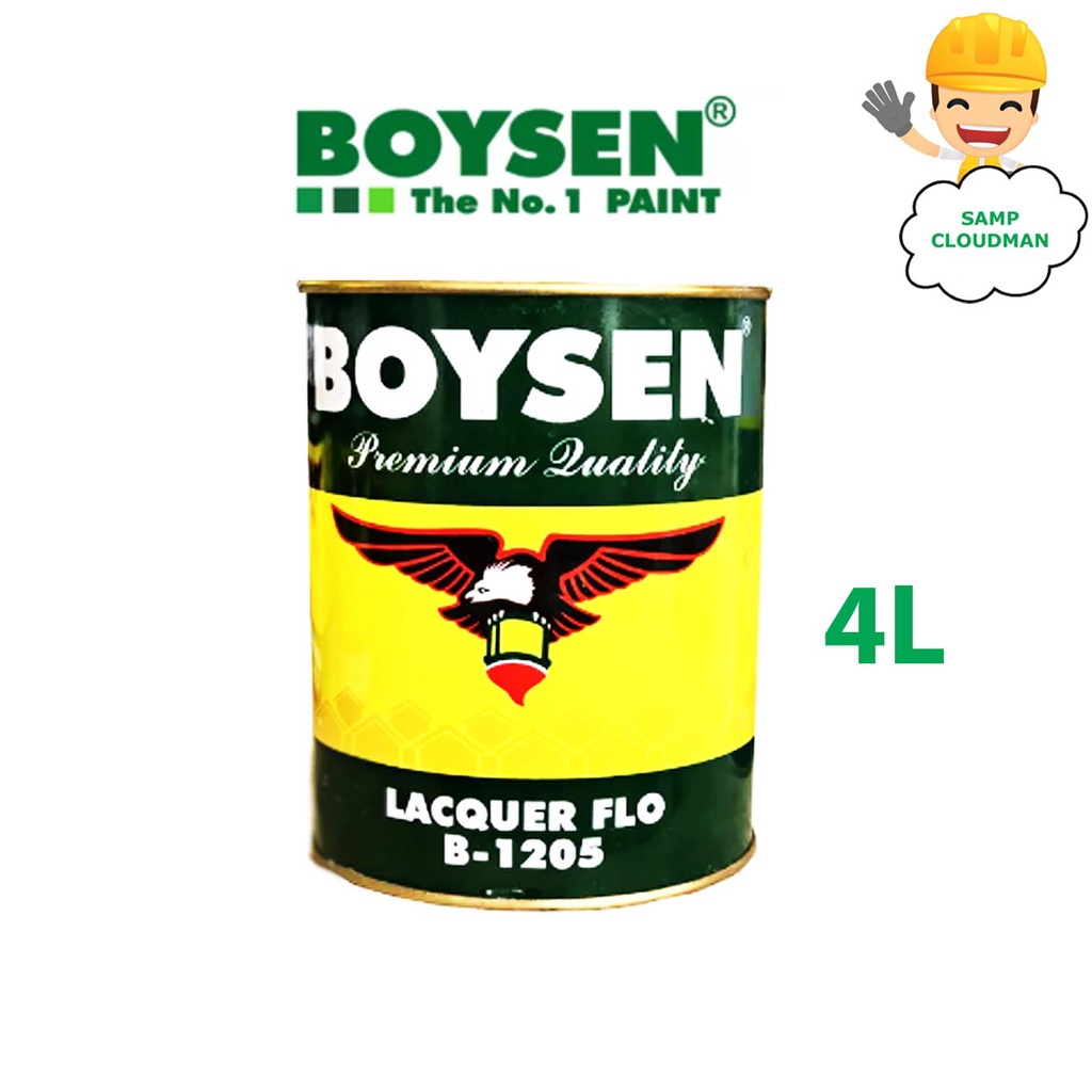 Boysen Lacquer Flo B-1205 Gallon Size 4 Liter Additive Lacquer Based ...