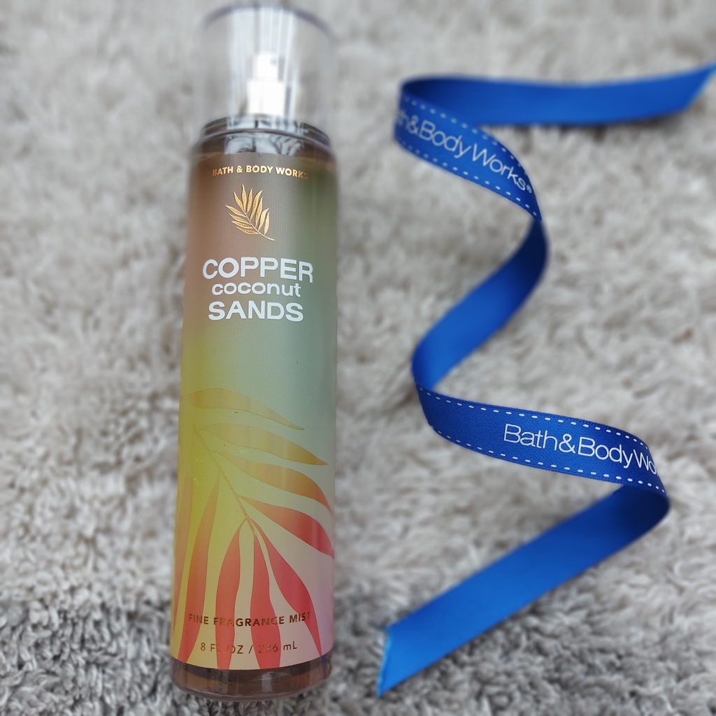 Original Bath & Body Works USA Copper Coconut Sands Fine Fragrance Mist ...