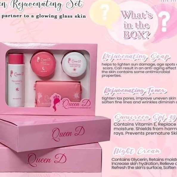 Queen D. Rejuvenating Set ( BEST SELLER / 100% EFFECTIVE) with FREEBIES ...