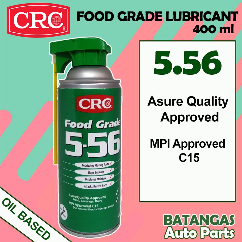 CRC FOOD GRADE 5.56 MULTI PURPOSE LUBRICANT 400ML 3003 | Shopee Philippines