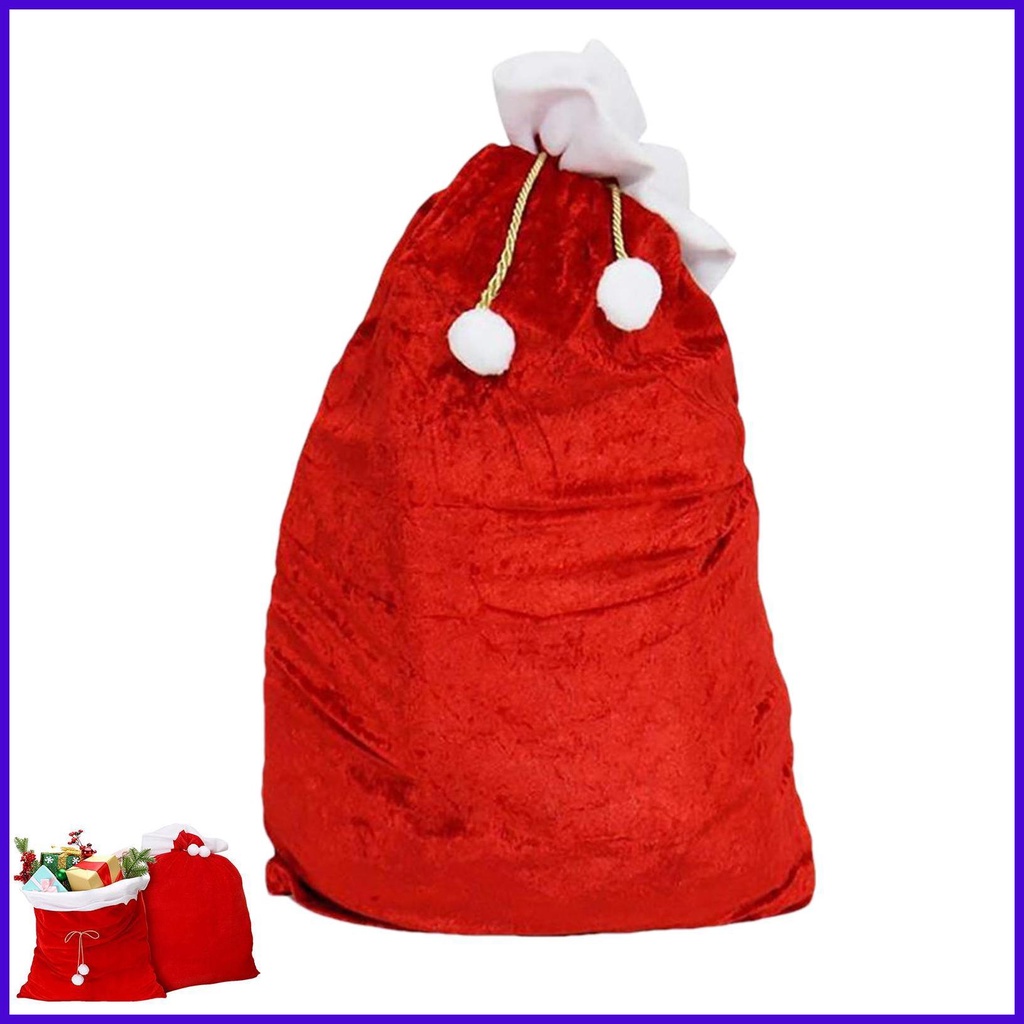 Santa Claus Bag Santa Sack Extra Large Large Christmas Santa Bags with ...