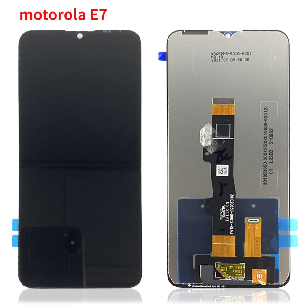 For Motorola Moto E7 LCD Display For E7 XT2095 LCD Screen Touch ...