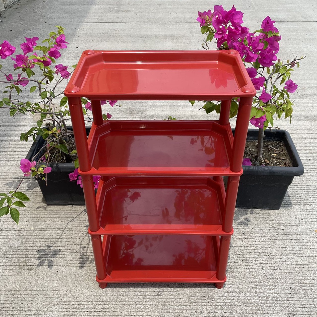 M&A PHC 4 Layer Stand Rectangle Rack Organizer Bathroom Homeroom ...
