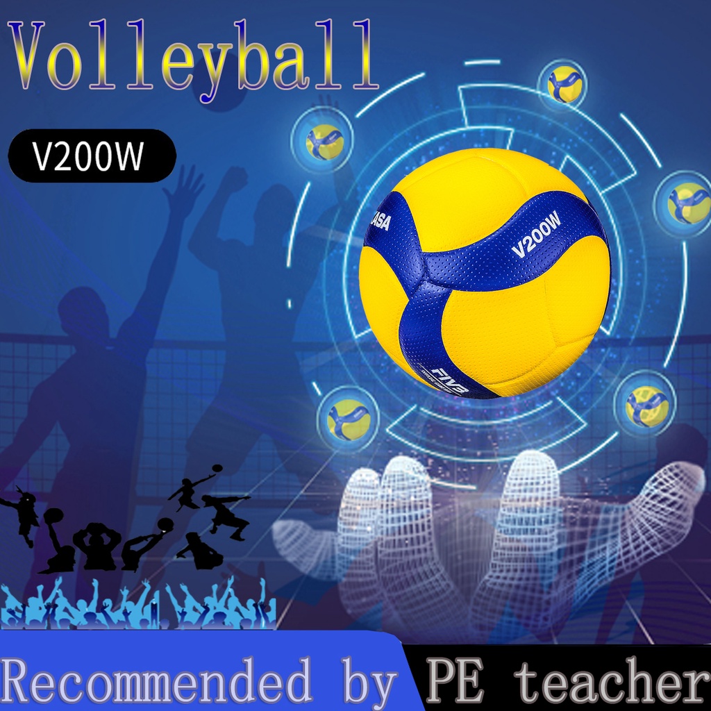 Mikasa V200w Volleyball Mva 200 Volleyball Game Ball Competition ...