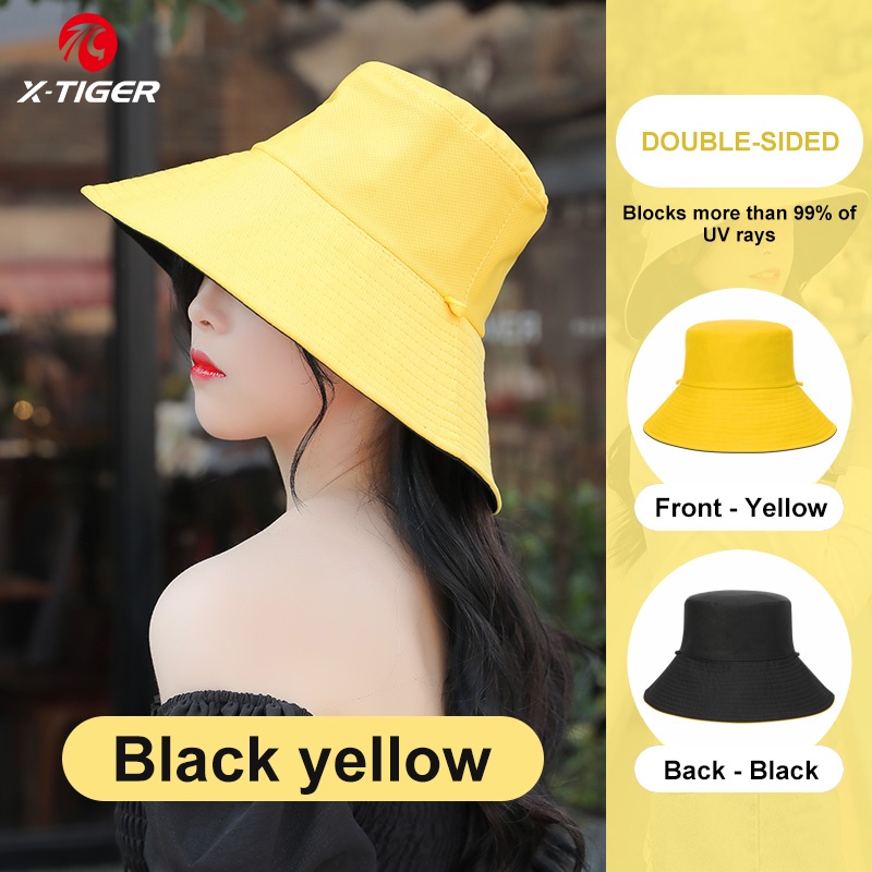 X Tiger Womens Packable Reversible Bucket Hat Uv Sun Protection Wide