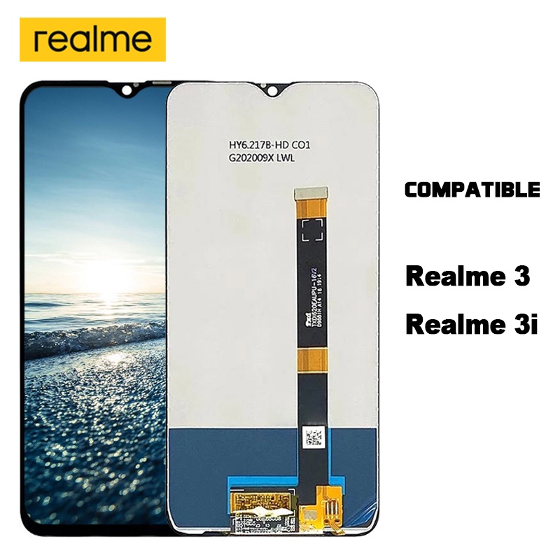 Realme 3 Realme 3i Lcd Touch Screen for Replacement(oppo A5S LCD ...