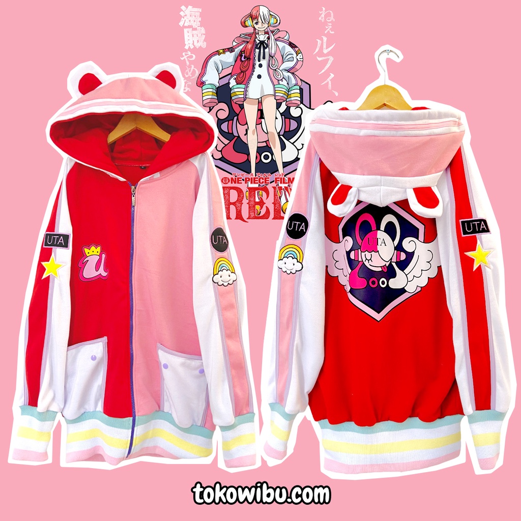 One Piece Movie Red Uta the Songstress Jacket Cosplay Premium | Shopee ...