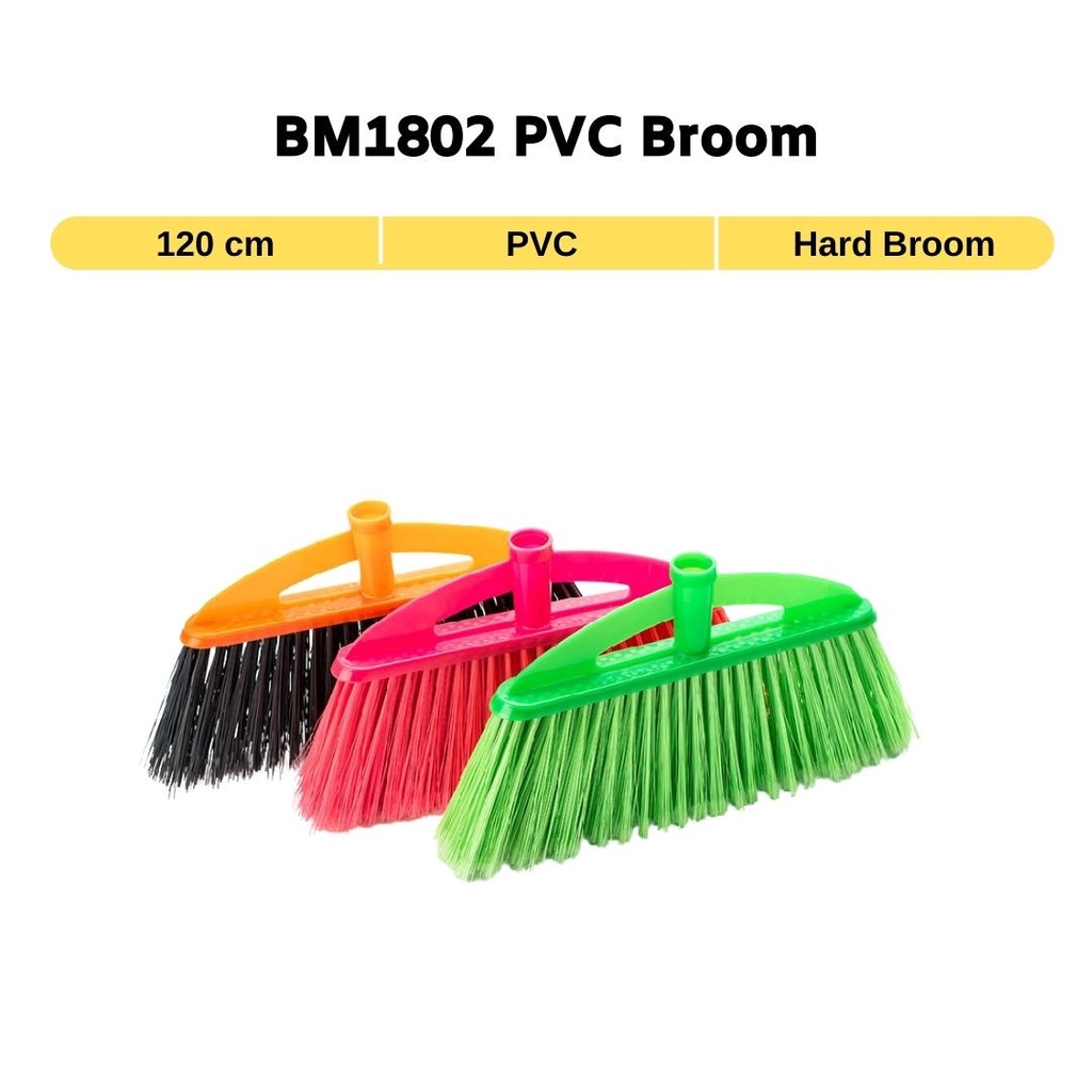 Bm1802 PVC Broom PVC Home Sweeper | Shopee Philippines