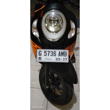 PUTIH Newest ONE COLOR LIGHT WHITE NUMBER PLATE | Shopee Philippines