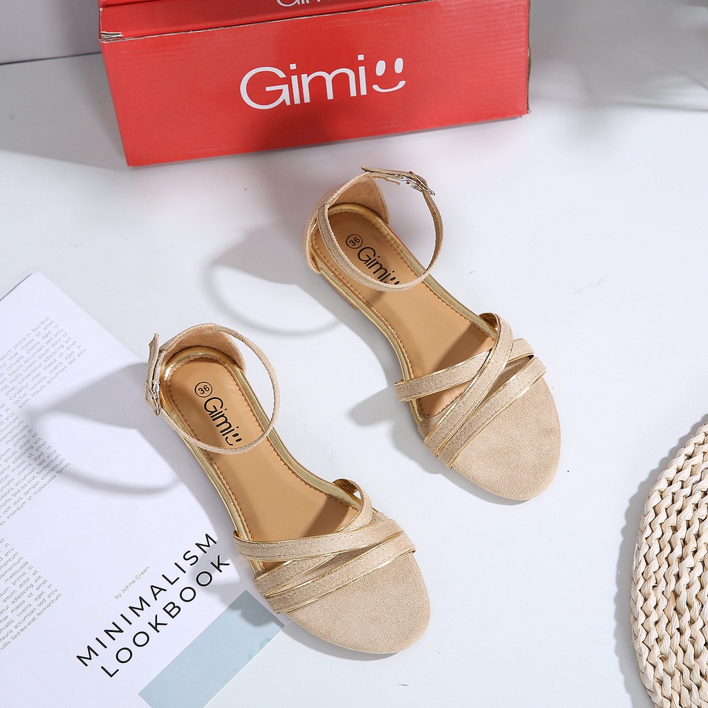 【AhSin】sandals women Ladies casual Korean version of the trend flat ...