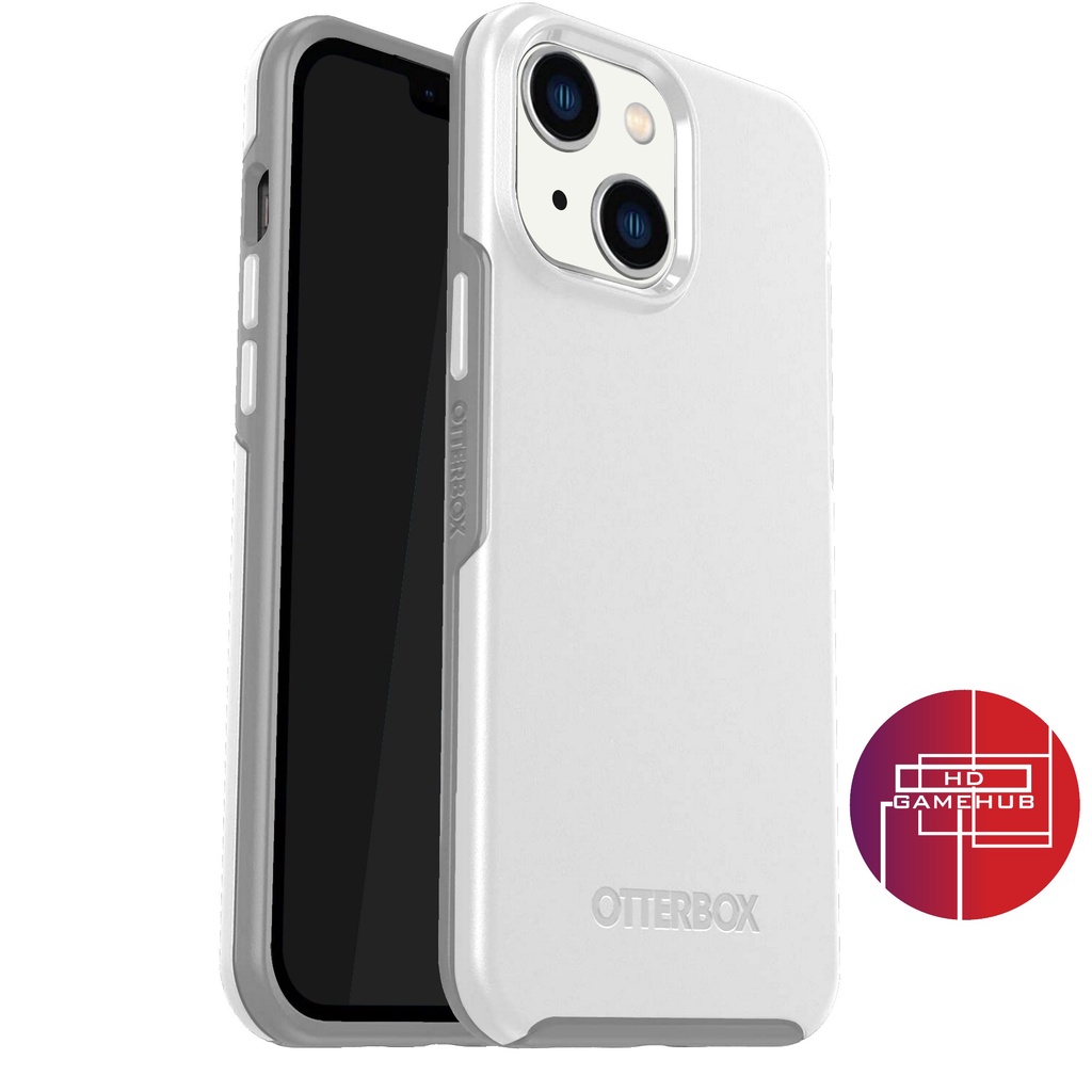iPhone 14 OtterBox Symmetry Slim Shockproof Case (White) Otter Box ...