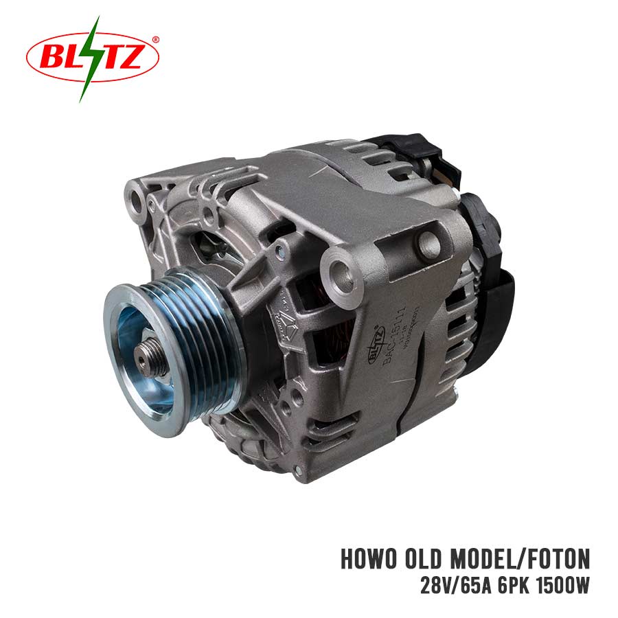 BLITZ ALTERNATOR ASSEMBLY /HOWO OLD MODEL/FOTON /28V/65A /6PK /1500W ...