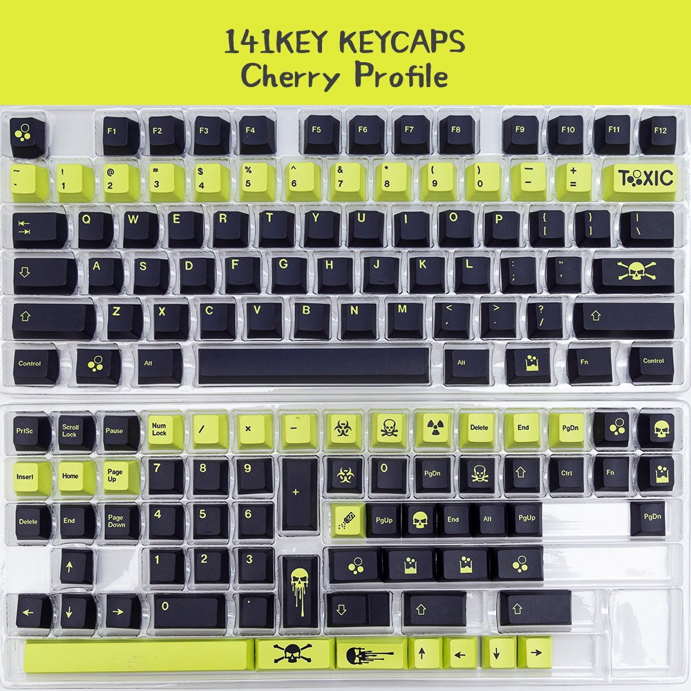 PBT Mechanical Keyboard Keycaps XDA/MDA/Cherry Profile Compatible ...