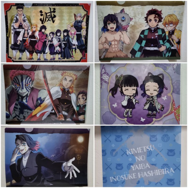 Kimetsu no Yaiba / Demon Slayer : Assorted File Folder | Shopee Philippines
