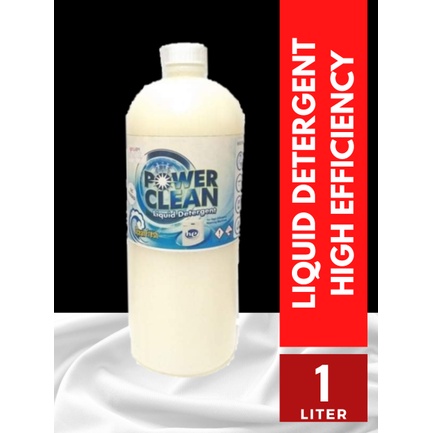PowerClean HE Liquid Detergent 1 LITER (Concentrated High Efficiency ...