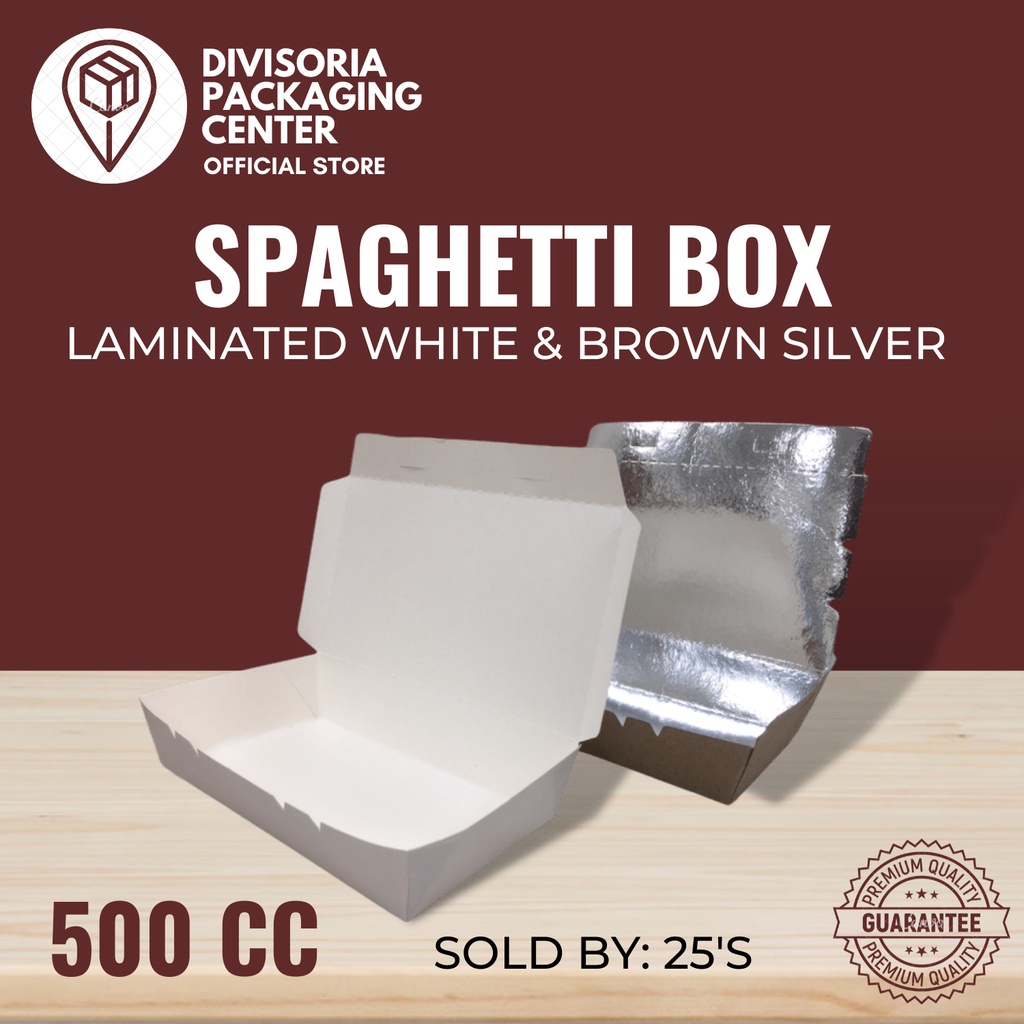 (25pcs) 500cc Spaghetti Meal Box / Solo Lunch Takeout box/ Eco-Friendly ...