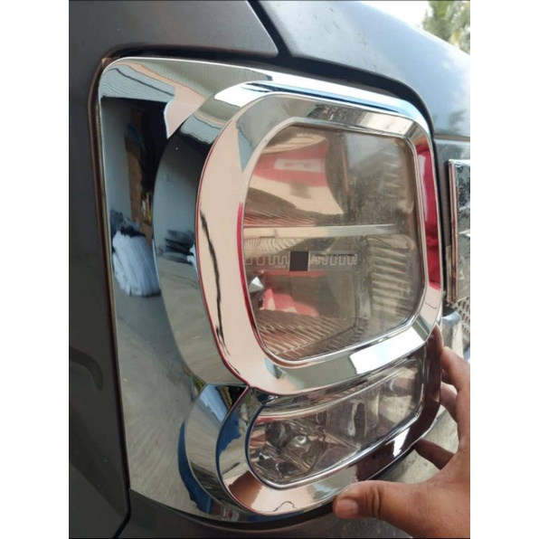 1 Pair Head Lamp Chrome Cover for Suzuki Every Van DA64V Transformer ...
