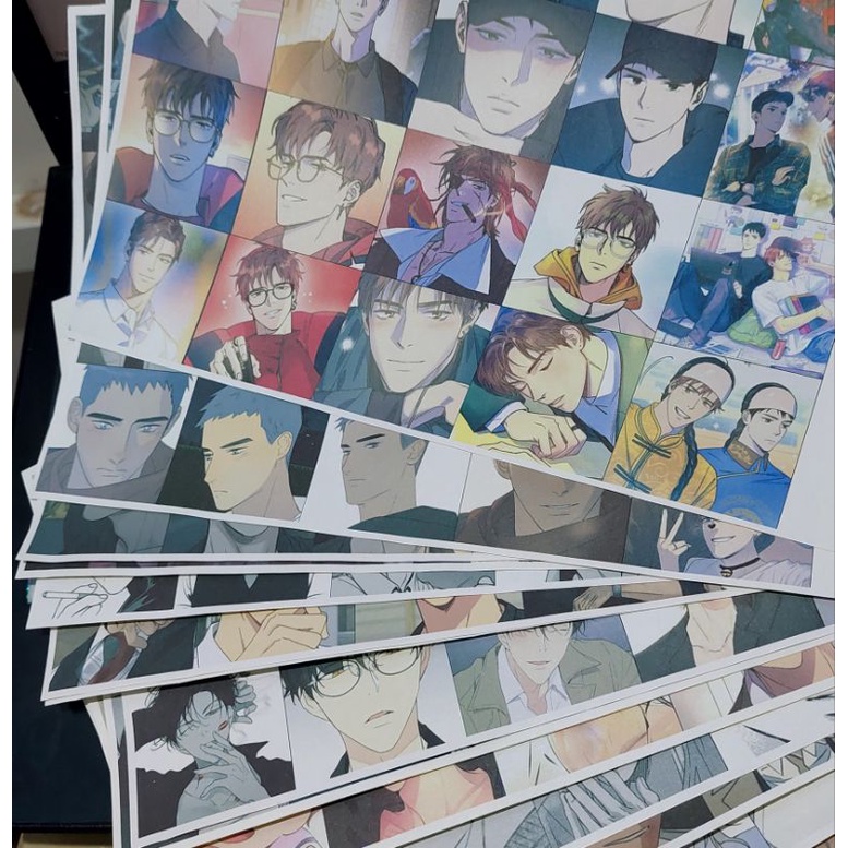 [PRE-ORDER] BL ICON STICKERS MANHUA MANGA MANHWA 20PCS PER SET | Shopee Philippines