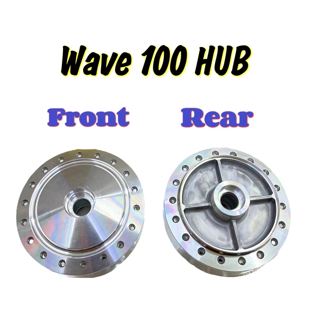 Wave 100 - Front Hub & Rear Hub | Shopee Philippines
