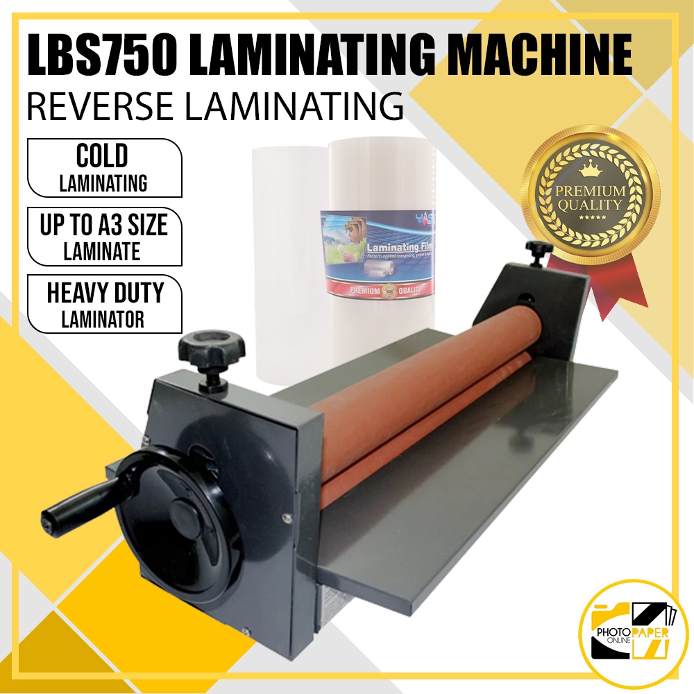 Cold Laminating Machine Lbs750 Forward Backward Laminator Manual