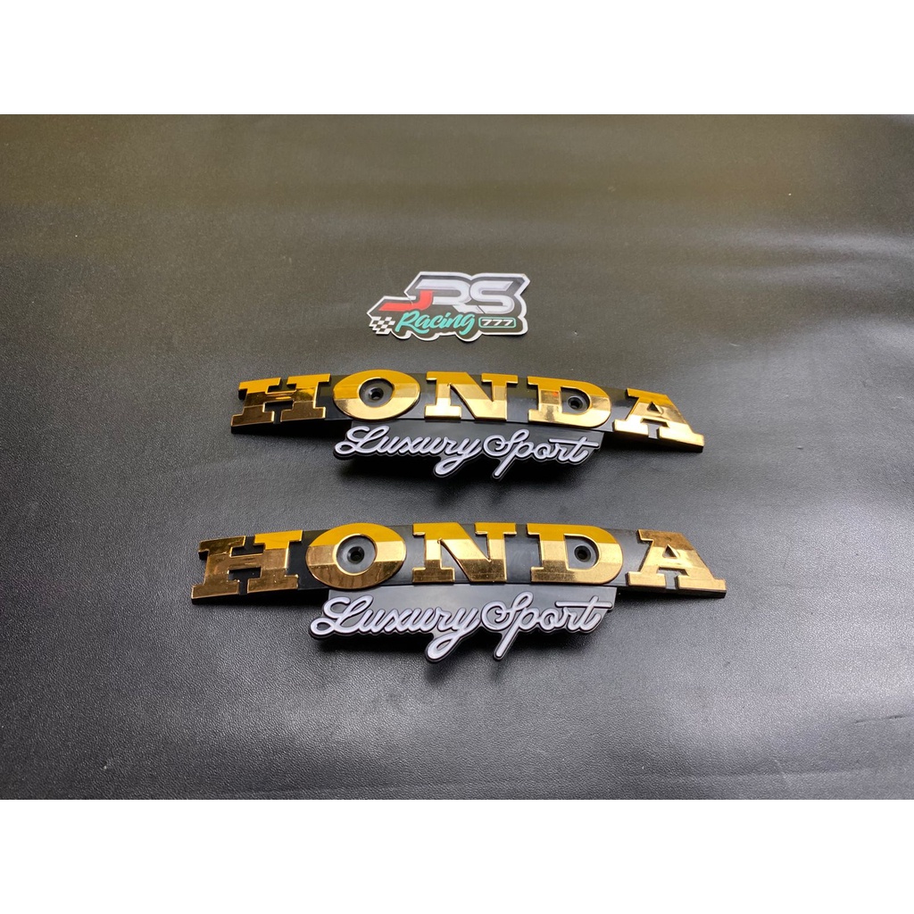 Honda GL pro max Tank EMBLEM | Honda luxury Tank logo | Shopee Philippines