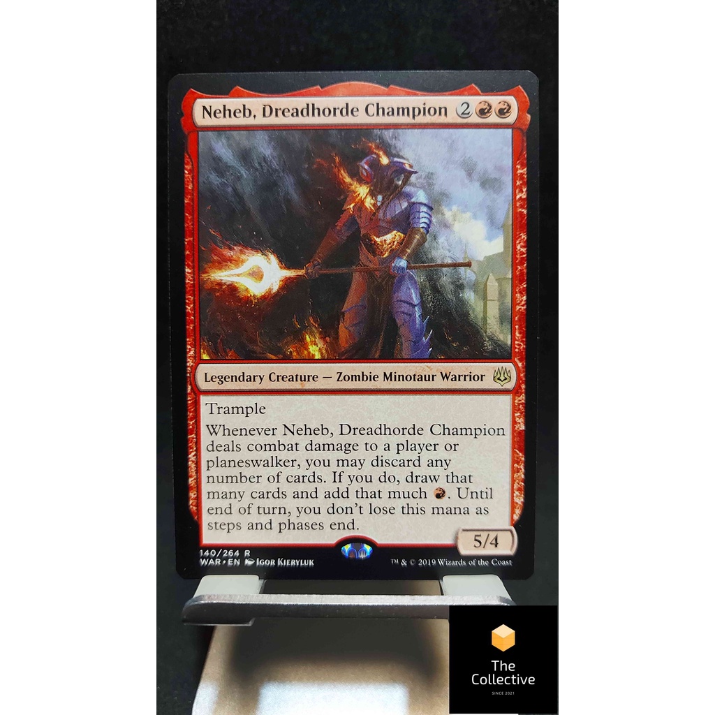Magic the Gathering - MTG Card Game - Neheb, Dreadhorde Champion - [RED ...