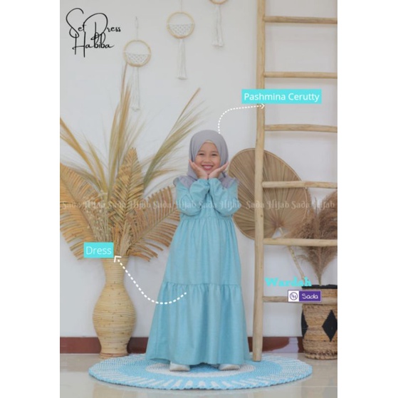 Habibi Children's Koko Set and Habiba Children's Gamis Set by Sada ...