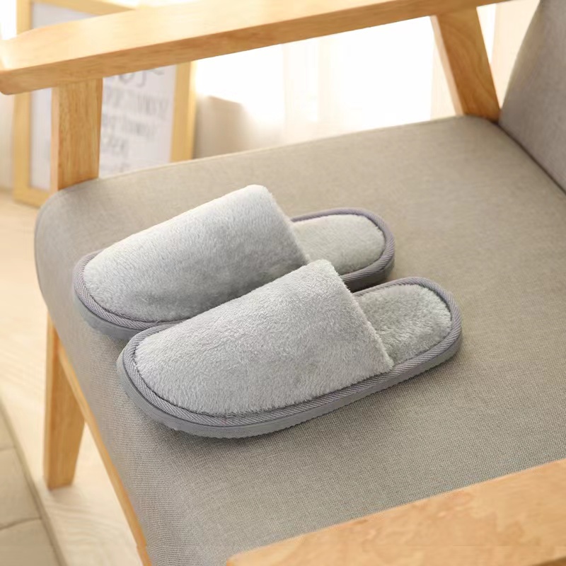 Japanese Cotton unisex Slipper Indoor simple Home house Slipper Couple ...