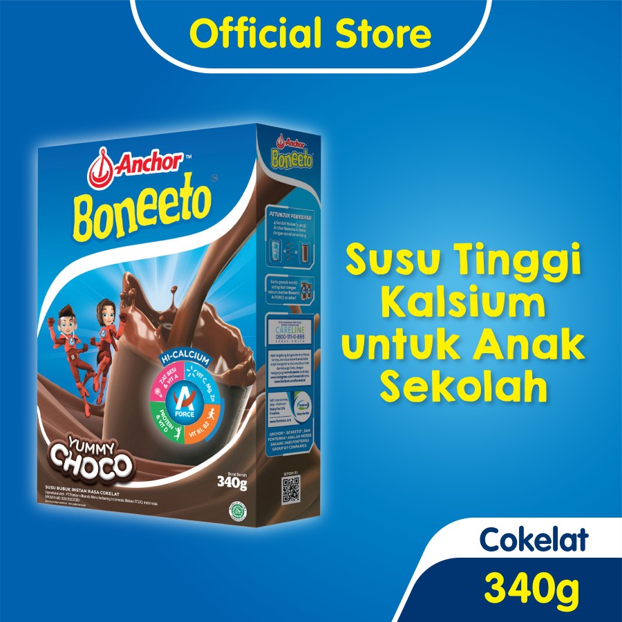 Boneeto High Calcium Milk for School Children 340gr | Shopee Philippines