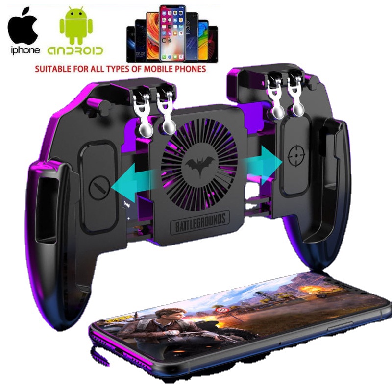 Call Of Duty Mobile Joystick Controller Turnover Button Gamepad For