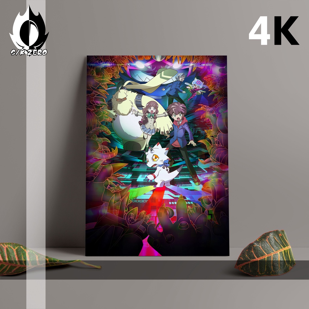 The Most Complete Anime A3 size Poster - Digimon Ghost Game (4K) (Can ...