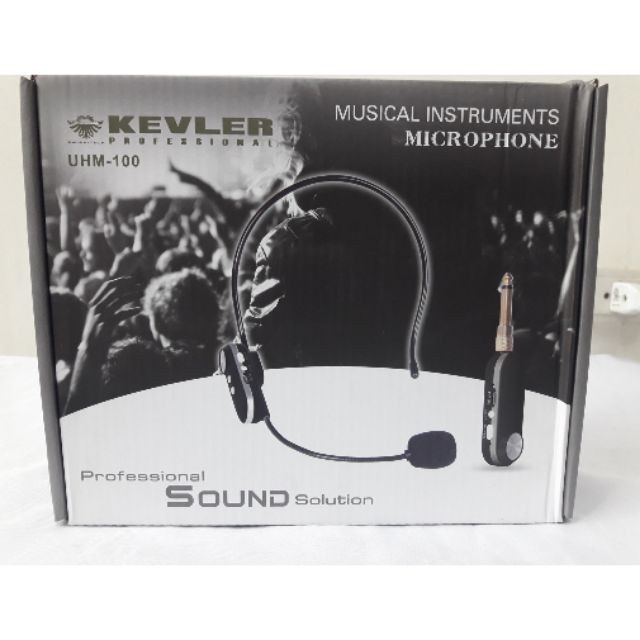 KEVLER UHM-100 Lapel Wireless Microphone | Shopee Philippines
