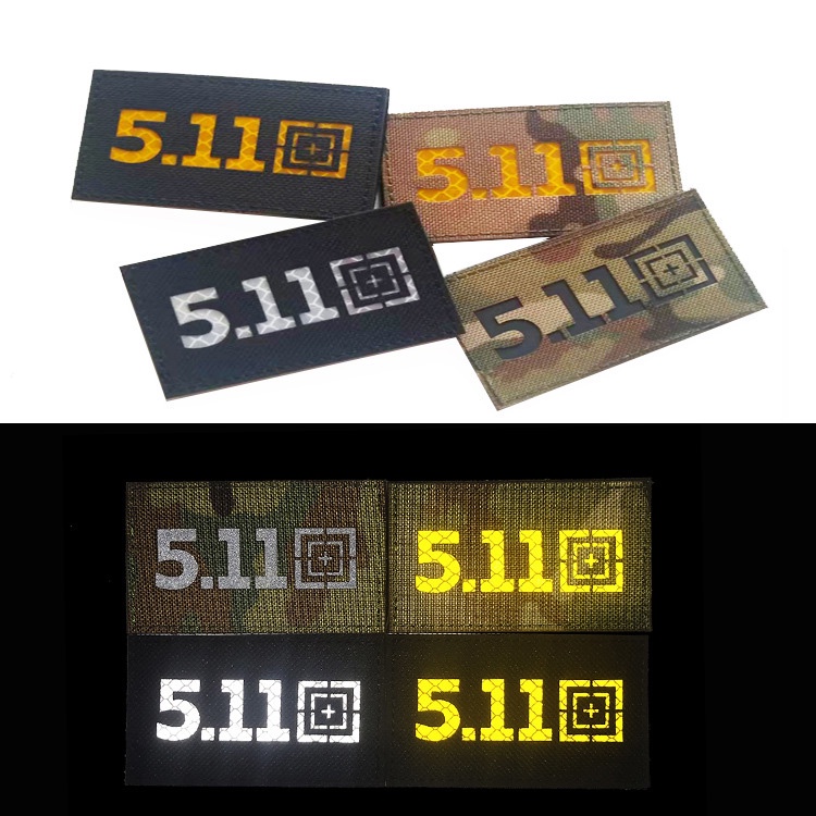 Hot Sale Outdoor Reflective Velcro Badge 511 Morale Package Matching ...