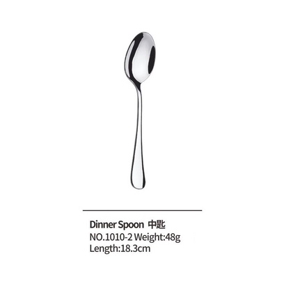 Lianyu 1pc Dinner Spoon (Stainless Steel) | Shopee Philippines