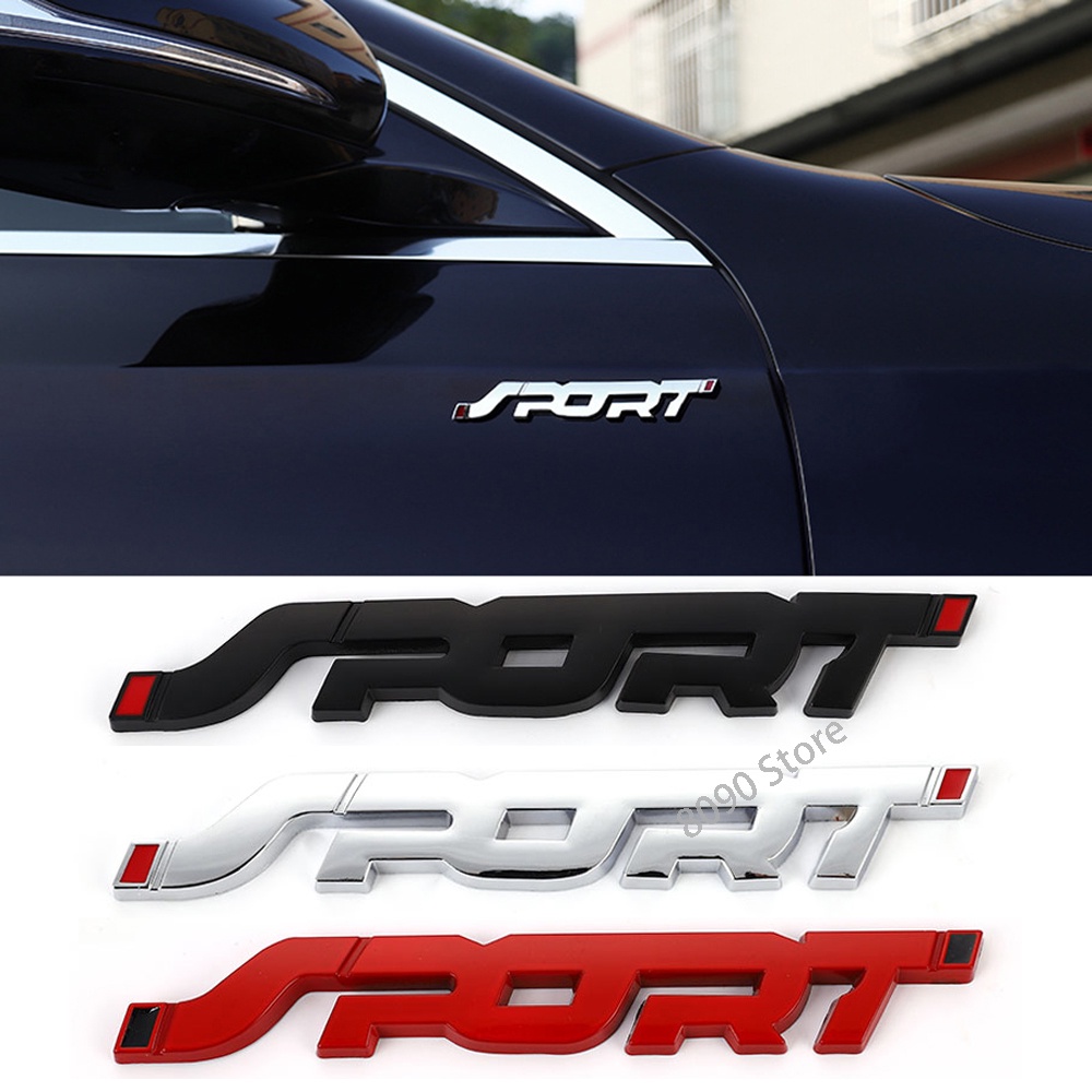 Car Body Emblem Sticker Auto Side Decorative Badge Decal for Ford Sport ...