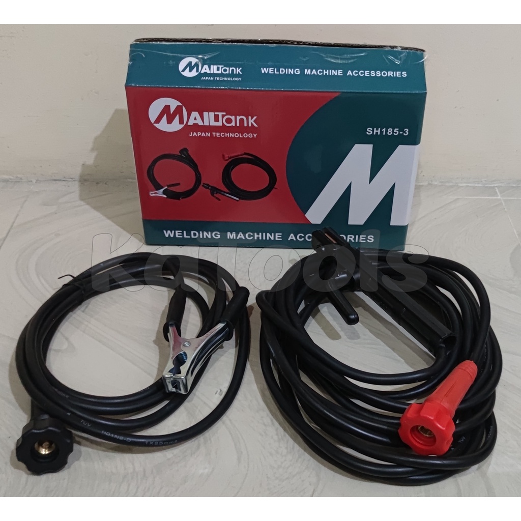 MAILTANK WELDING COMBO SET THREAD TYPE 3 Meter Ground Cable + 7 Meter ...