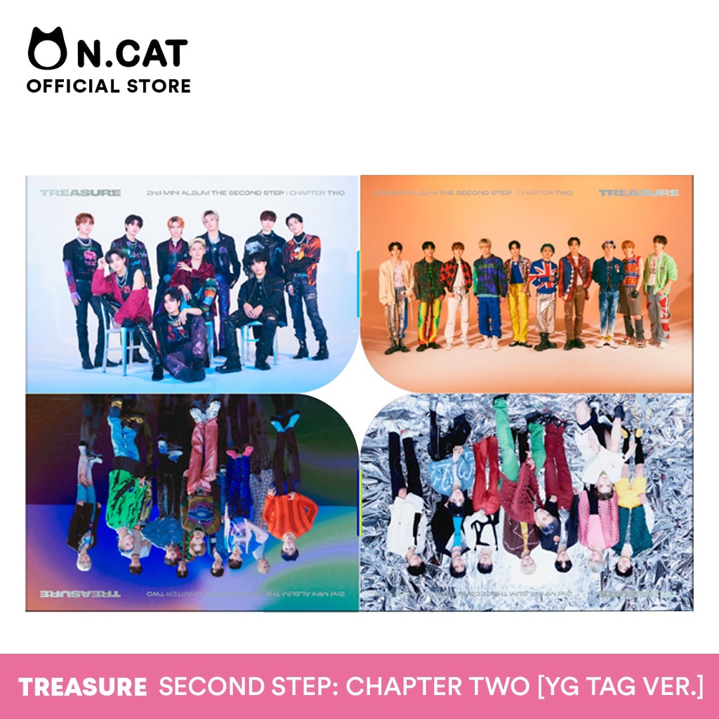 NCAT TREASURE: SECOND STEP: CHAPTER TWO [YG TAG ALBUM VER.] | Shopee ...