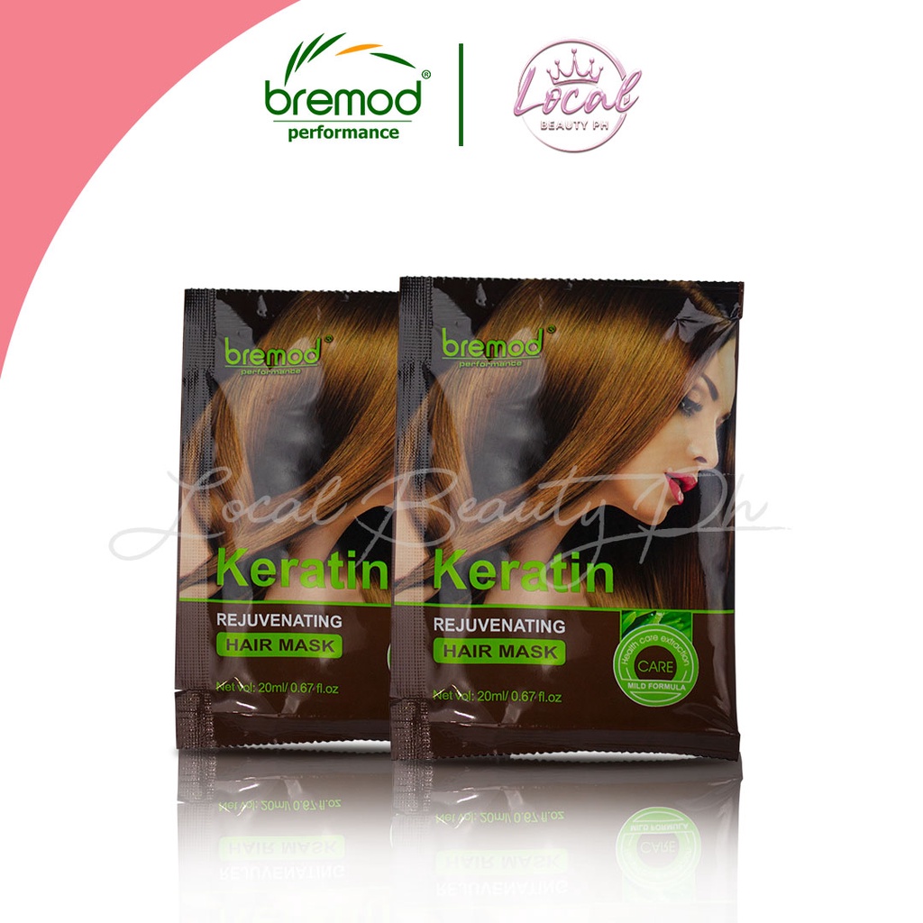 Bremod Performance Keratin Rejuvenating Hair Mask Sachet 20ml BR-H008 ...