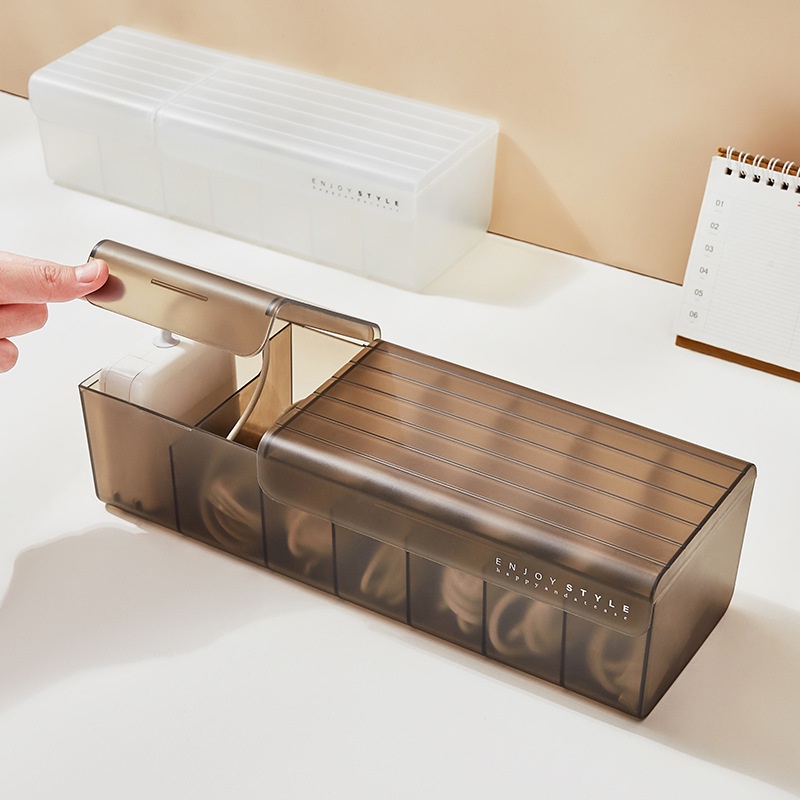 Multifunctional Desktop Data Cable Storage Sorting Box Mobile Phone ...