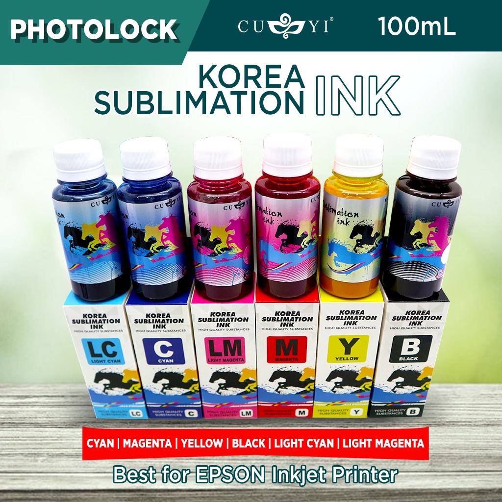 100ml CUYI Korea Sublimation Ink for Ep Modified Printer for ...