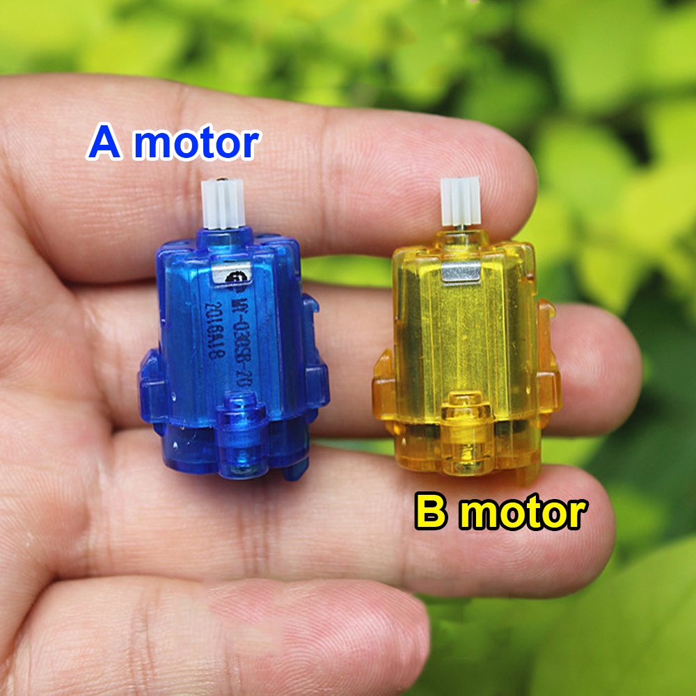 1PCS DC 2.4V 3V 42000RPM High Speed Four Wheel Drive Accessories Toy ...