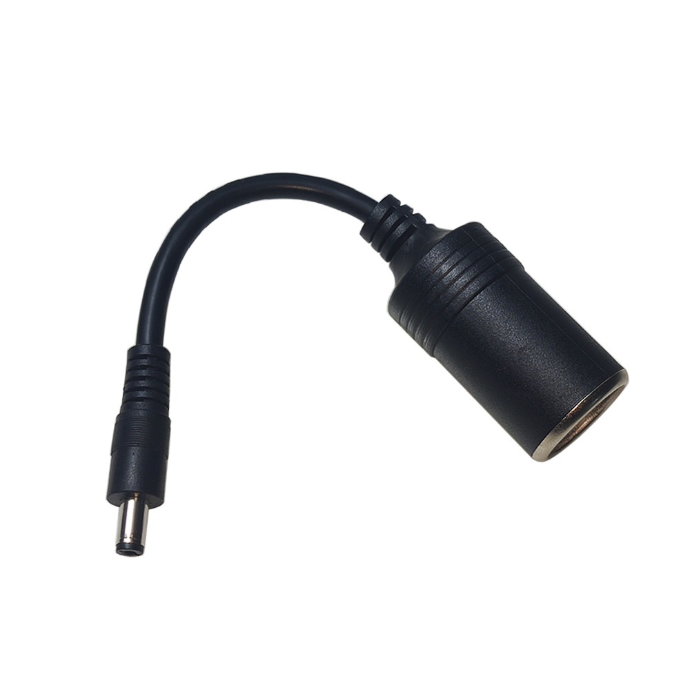 0.18m Car Cigarette Lighter Female Socket To DC5521 Male Power Supply ...